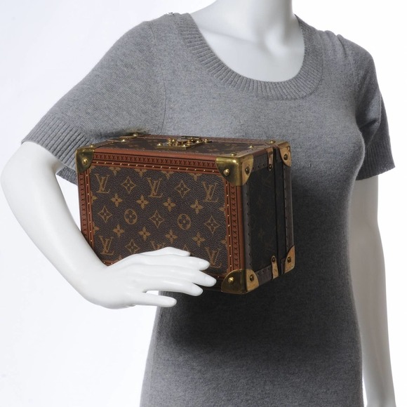 Louis Vuitton | Bags | Louis Vuitton Monogram Trunk Coffret Tresor 24 ...